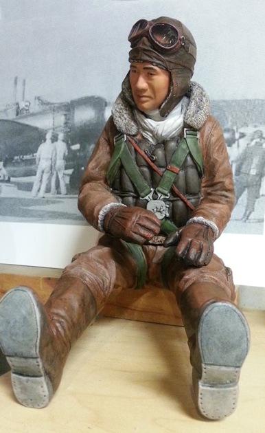 Sculpting a WWII Japanese pilot 1/5 scale - Page 2 - RCU Forums